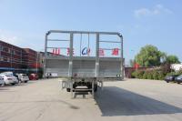 China Leaf Spring Suspension 40ft Side Wall Cargo Semi Trailers for Bulk Cargo Transport for sale