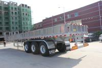 China Leaf Spring Suspension 40ft Side Wall Cargo Semi Trailers for Bulk Cargo Transport for sale
