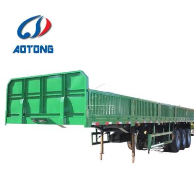 Cina Sospeso meccanico, caduta a bordo laterale, rimorchio a parete laterale piatta/remorchio a parete laterale per camion in vendita