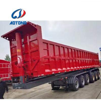 Cina 20ft 40ft 6 asse tipper rimorchio 100 tonnellate Dump Truck Dump Truck Dimensioni Max Payload in vendita