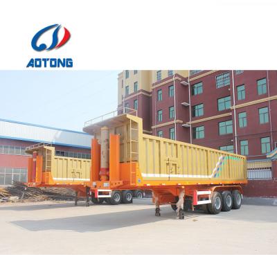 Cina 60 tonnellate 30 tonnellate rimorchio di gomma rimorchio di scarico per l'Africa 13 tonnellate di capacità per asse in vendita