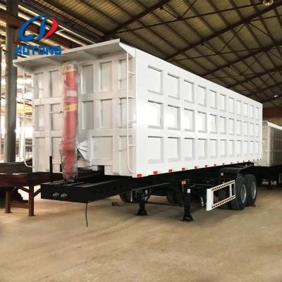 Cina 30-60T rimorchio a ribaltatore laterale con airbag rimorchio per autocarri semirimorchio 3 assi in vendita