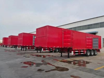 Cina 40 tonnellate di carico massimo 13 tonnellate di semi-remolchi a schiera secca per la logistica rapida in vendita