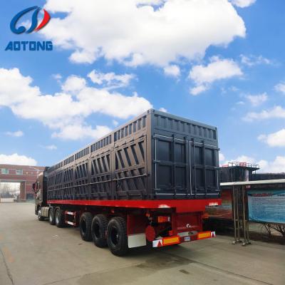 Cina 40 tonnellate di carico massimo 13 tonnellate di semi-remolchi a schiera secca per la logistica rapida in vendita