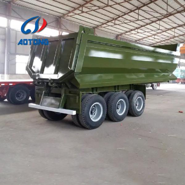 Quality U Shape Tipper Cargo Truck Trailer The Best Way to Transport Sand Stone or Bulk for sale