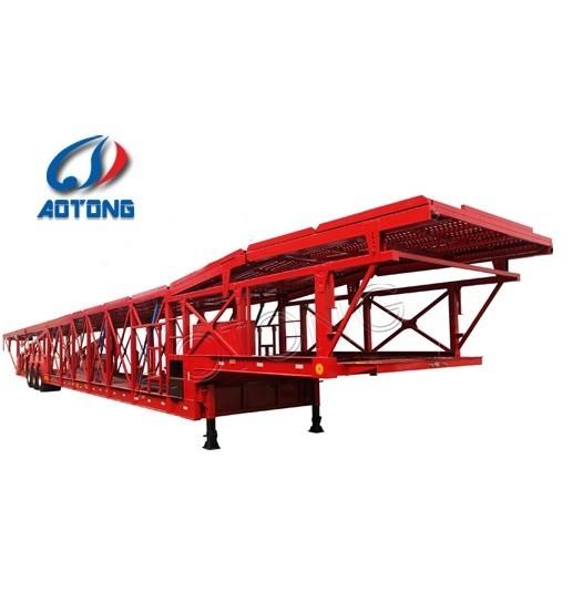 Quality 3 Axles Car Carrier Semi Trailer with Steel Material and 40000KG Payload for sale