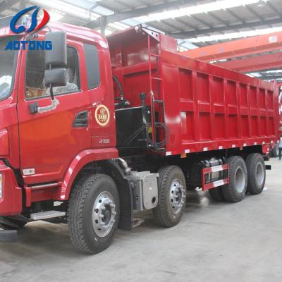 China 30-60ton Hydraulic Cylinder Self Rear Dump Tipping Truck Semi Trailer for Materials for sale