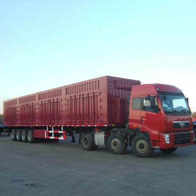 Cina JOST 28 tonnellate semirimorchio da scarico pesante 30-100T sollevamento laterale 4 assi rimorchio a ribaltamento laterale in vendita