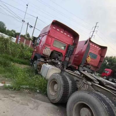 China High Capability 6x4 Used Howo Tractor Truck with Automatic Air Conditioner and ABS for sale