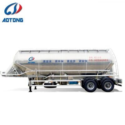 China Widely Used Aluminum Alloy Stainless Steel Liquid Milk Tanker Beer Tanker Semi Trailer Truck for sale