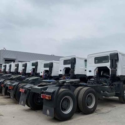 China WEICHAI Engine Sinotruk Howo Tractor Trucks Used Second Hand Truck Tractor Head Truck for sale