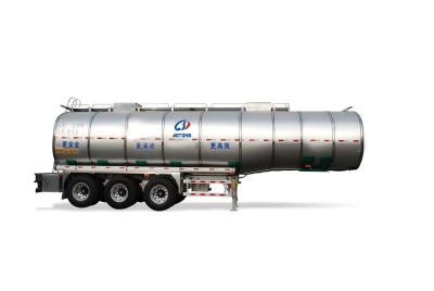 China Fuel Tanker Trailer Truck with Aluminum Alloy Fuel Tanks Semi Trailer and Capacity for sale