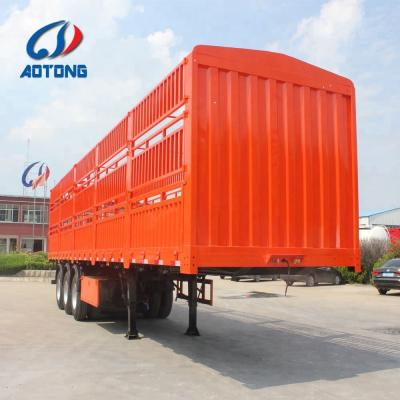 Cina Trailers Cargo Carrier Fence Truck Trailers con asse FUWA / BPW opzionale in vendita