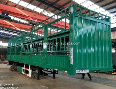 Cina 3 assi tipo recinzione distaccabile trasportatore di merci semirimorchi nel settore logistico in vendita
