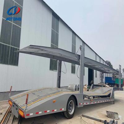 China Hydraulic Decks Cars Carrier Semi Trailer Vehicle Transporter Truck Trailers for sale