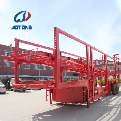 China 3 Axles Double Deck Car Carrier Semi Trailer 15000mm for 7-10 Cars for sale