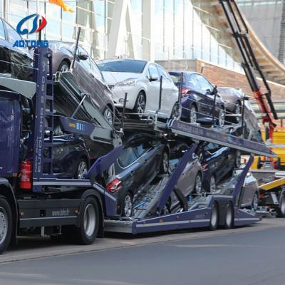 China Double Deck Car Carrier Semi Trailer 8-10 Fancy Cars Transport Car Carrier Semi Trailer for Sale for sale