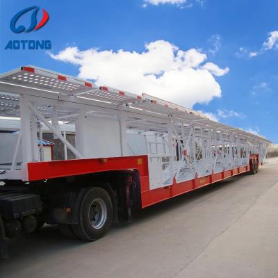 China 6-10 Car Carrier Semi Trailer with 12R22.5 Tyres 13T Axle for sale