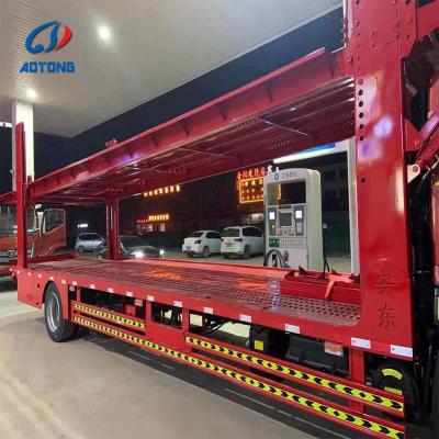 China 3-Axle 13T Car Carrier Semi Trailer with 500mm Main Beam for sale