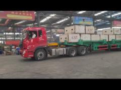Camion rimorchio 3 asse 20ft/40ft Container Chassis Camion semirimorchio con auto carico