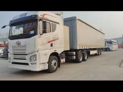 Semi-trailer met een capaciteit van 40 tot 80 ton met een dubbellijnsremstelsel en ABS