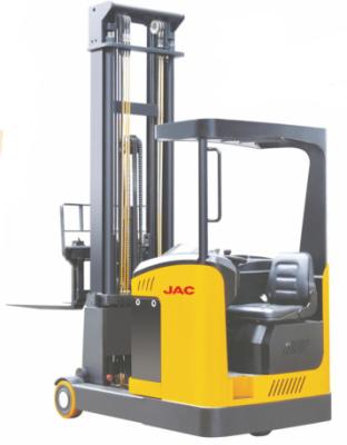 China Indoor Reach Truck Forklift 1.5 Ton AC Control High Grade Configuration for sale