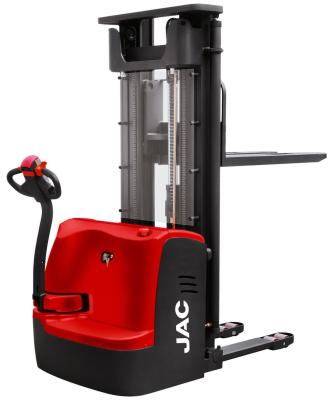 China Red Electric Pallet Stacker 1500KG Loading Capacity With AC Driving Motor System for sale