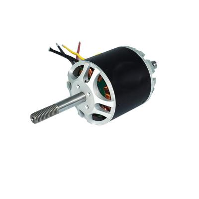 China 80mm Diameter 14Nm 6000W Sensored Brushless DC Motor for sale