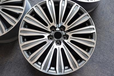 Cina 66,5 ruote di alluminio lucidate a 20 pollici grige del foro, ruote della lega di Audi A8 9J in vendita