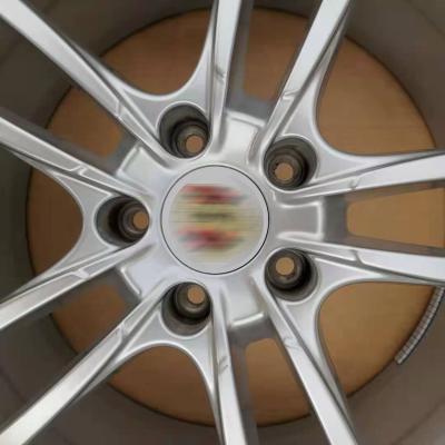 Cina Cerchioni a 20 pollici d'argento della lega di alluminio ET50 5x130 per Porsche in vendita