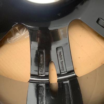 Cina Il nero a 21 pollici della ruota del doppio raggio del dente cilindrico 5 di volo genuino per Bentley in vendita