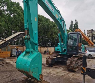 China Engine model Hino Hino J05E Second-hand Kobelco Excavator Green Sk200 Excavator with 114kw power for sale