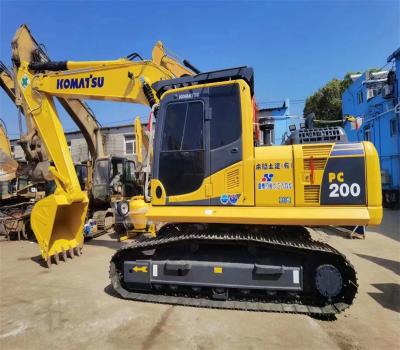 Cina 6 cilindri Escavatore a striscia usato 18 piedi di profondità Escavatore Komatsu di seconda mano in vendita