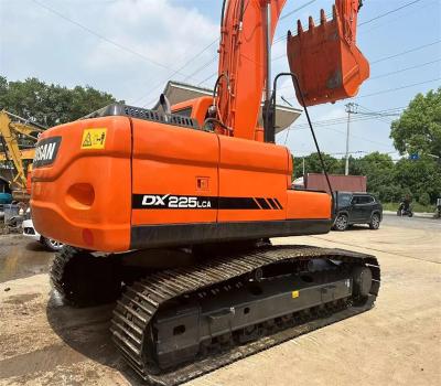 Cina Usato Buone condizioni Usato Doosan DX225LC Hydraulic Crawler Excavator in vendita