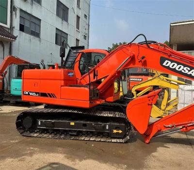 Cina Escavatore idraulico Doosan DX140LCR Escavatore a ruote usato in vendita