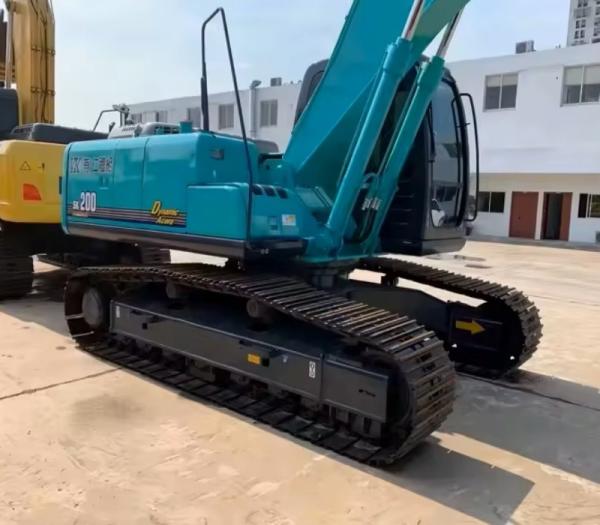 2015 Jahr 20600kg Blaue Zweite - Hand Kobelco Bagger Sk200 mit Hino Hino J05E Motor Modell