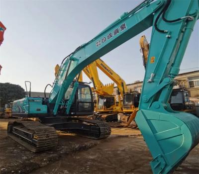 Cina Escavatore a quattro tempi di seconda mano Kobelco SK210LC ricondizionato in vendita