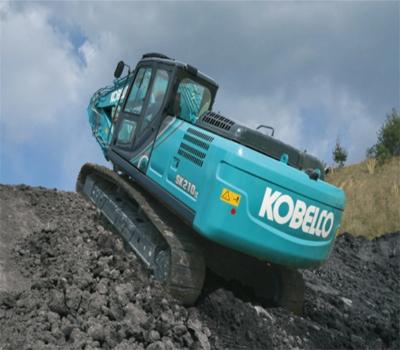 Cina Verdi utilizzati Kobelco escavatore idraulico SK210LC in vendita