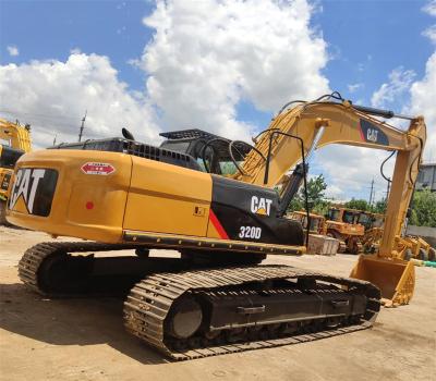 중국 20 톤 크롤러 타입 중고용 Cate Excavator 320DHydraulic with Engine 모델CAT C6.4ACERT 판매용