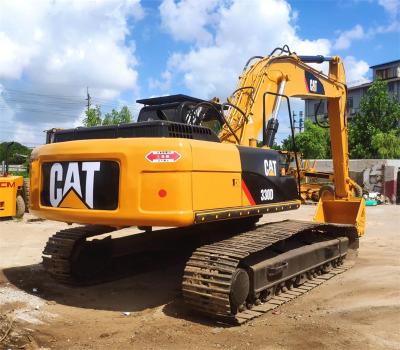 중국 20 톤 크롤러 타입 중고용 Cate Excavator 320DHydraulic with Engine 모델CAT C6.4ACERT 판매용