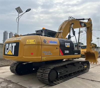 China 20930kg Crawler type Second-hand Cate Excavator 320D  Hydraulic with Engine modelCAT C6.4ACERT for sale