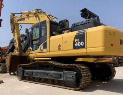 중국 노란색 코마쓰 발굴기 PC 400 5.7M 붐 40000kg 작업 무게 판매용