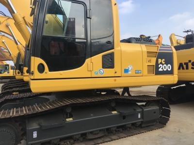 Cina 2020 Giappone 20 tonnellate di escavatore idraulico a striscia usato Komatsu PC200-8 in vendita