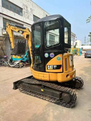 China Gebrauchtes Hydraulikbagger CAT 303 CR mit Motor Modell Cat C1.1T Gebrauchtbagger zu verkaufen
