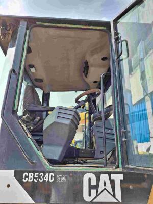 Cina CAT 534 Macchina a rulli di proprietà preesistente da 20 tonnellate gialla per la compressione dei terreni in vendita