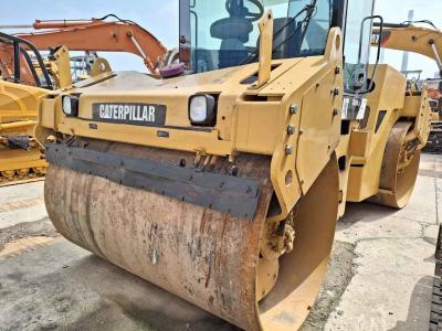 Cina CAT 534 Macchina a rulli di proprietà preesistente da 20 tonnellate gialla per la compressione dei terreni in vendita