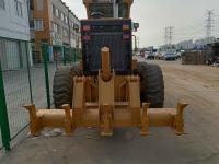 China Diesel Powered Cummins Enclosed Cabin Second Hand Grader for Construction Projects for sale