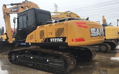 Cina Buone condizioni usato SANY 215C escavatore 20 Ton SANY 215C scavatore a striscia in vendita calda in vendita