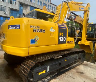 China Second Hand Komatsu PC 130 Used Hydraulic Crawler Excavator Digger for sale