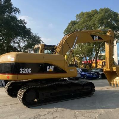 中国 2007 高品質のアメリカから輸入された 20トンの古着のCAT320C クローラー掘削機 販売のため